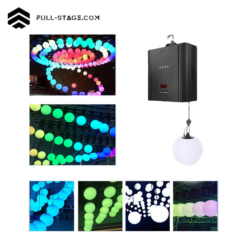 Bola LED RGBWA de 100W | Iluminación para Eventos y Escenarios