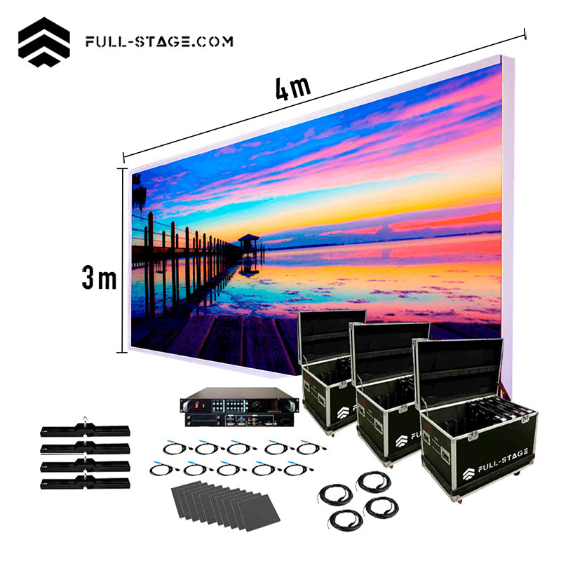 Increíble Oferta en Pantalla LED Exterior 4x3 m | Full-Stage.com