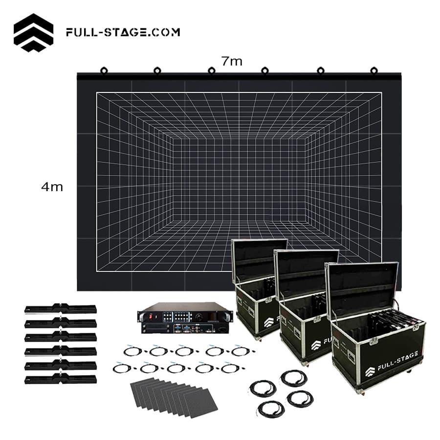 Pantalla LED Exterior P2.6 de 7x4 metros - Full-Stage.com