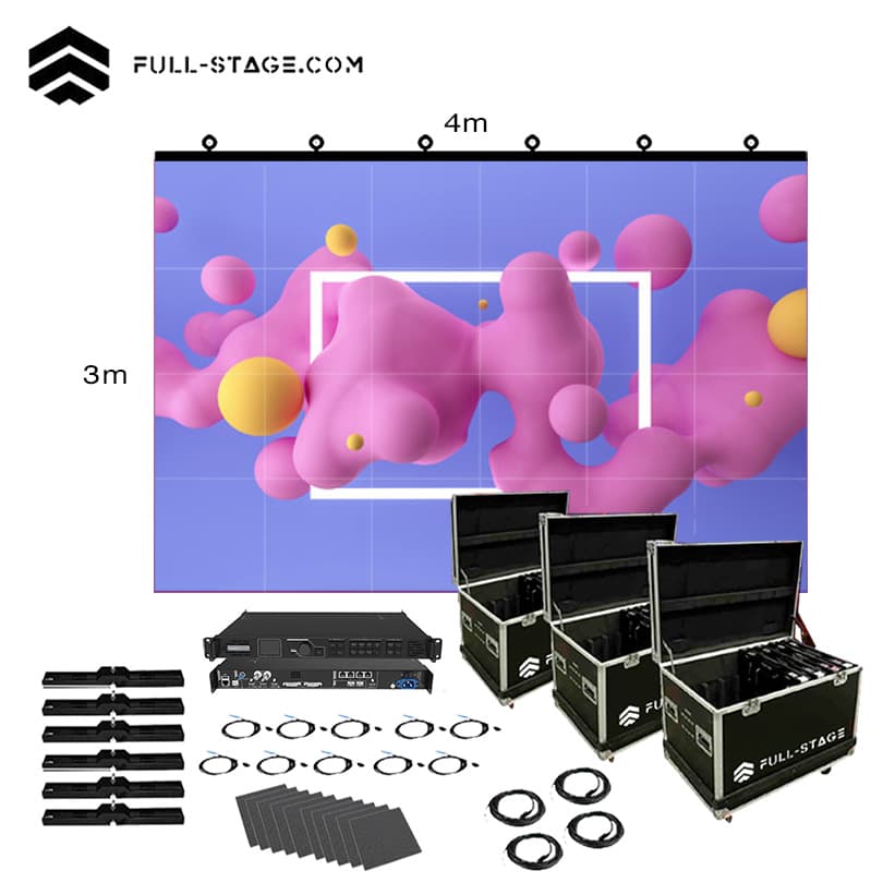 Pantalla LED Exterior P2.6 de 4x3 metros | Full-Stage.com