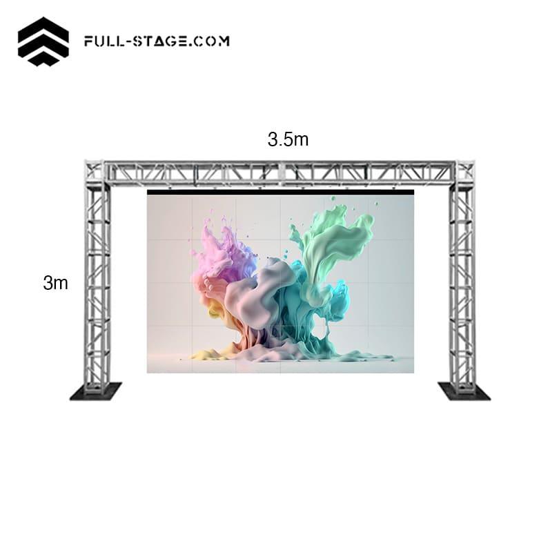 Set Truss para Pantalla LED de 3x2 m — Full-Stage