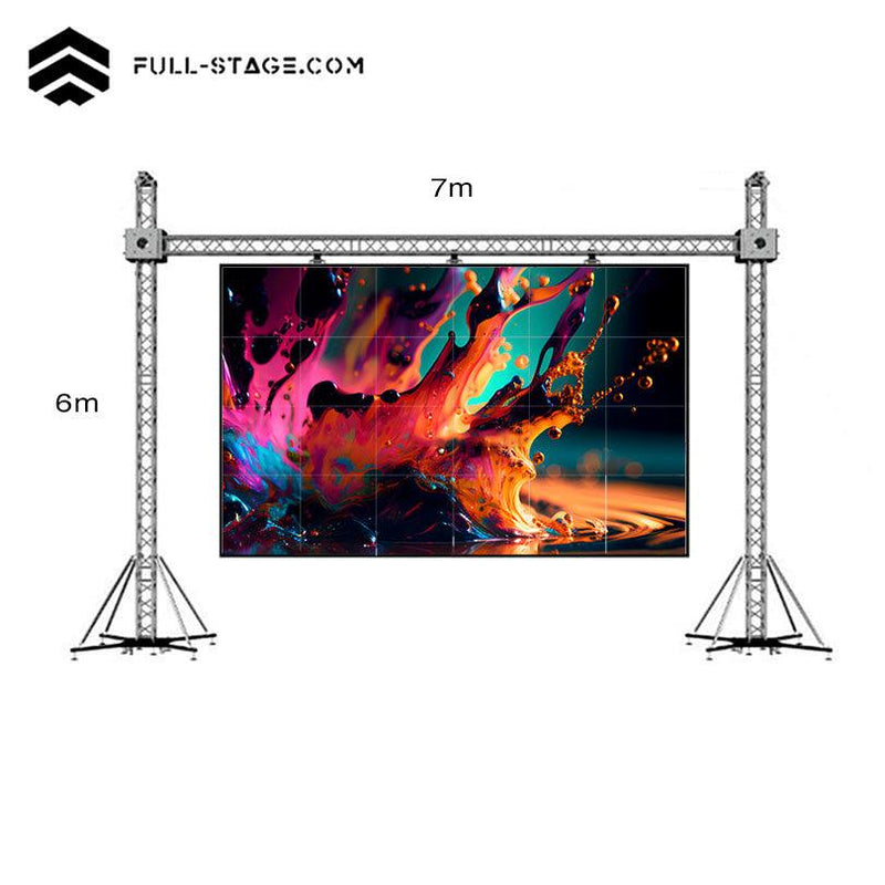 Truss Set for 6x5m LED Screen Free Shipping - Full-Stage.com